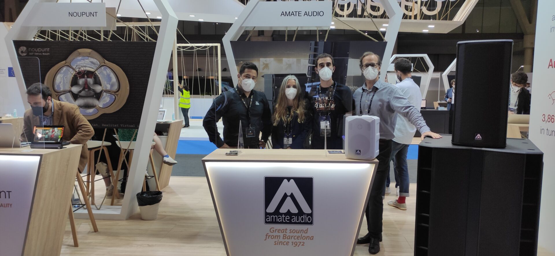 ISE 2021 Live Barcelona - Amate Audio